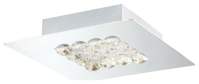Denso, 7.75" 9.6W 1 Led Small Linear Flush Mount, Ceiling, Flush mount ...