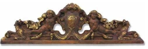 Devonshire Wall Pediment, Architectural Over Door Plaques - Traditional ...