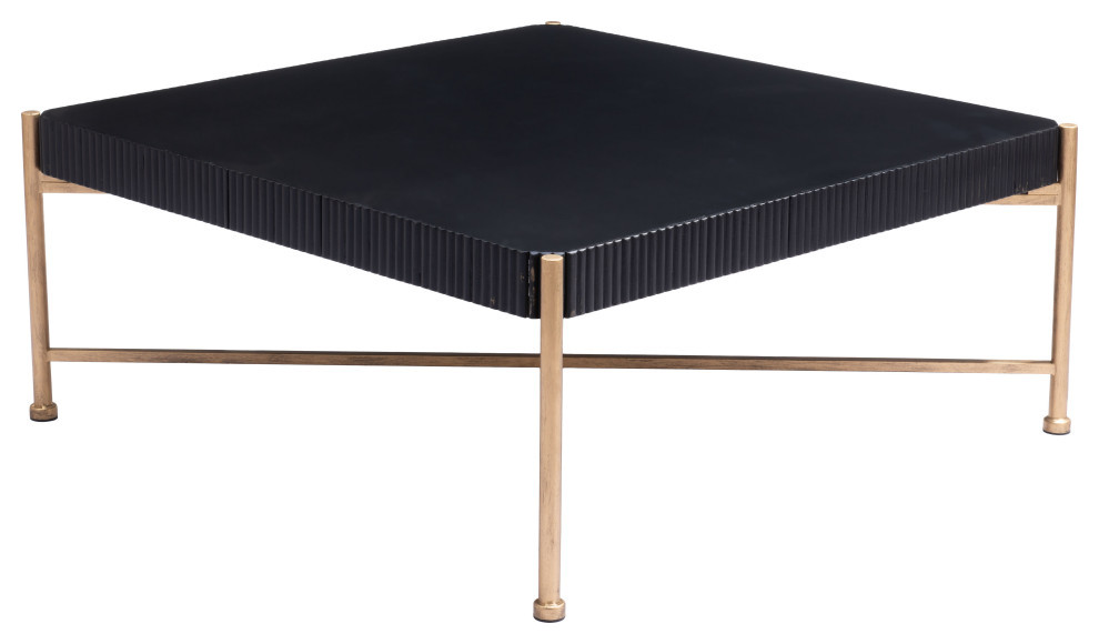 Carter Coffee Table Black - Contemporary - Coffee Tables - by Virgil ...