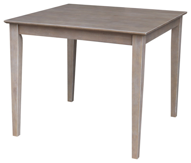 Solid Wood Top Table, 30 Inch High - Transitional - Dining Tables - by ...