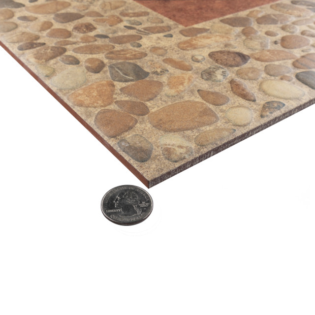 Castellon Cotto Ceramic Floor and Wall Tile - Contemporary - Wall And ...