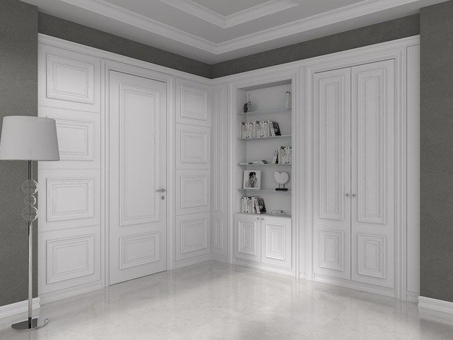 UNIONporte Boiseries "Prima" Wooden boiserie - Modern - New York - by ...