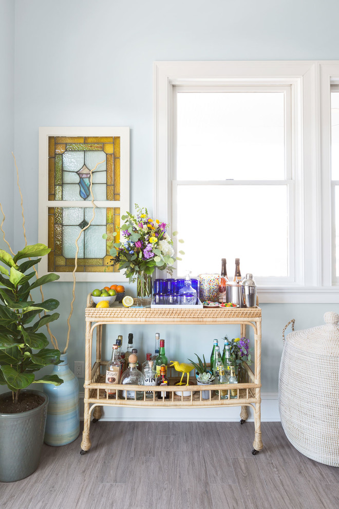 Beach - Beach Style - Home Bar - New York - by Kristen Ryan Interiors ...
