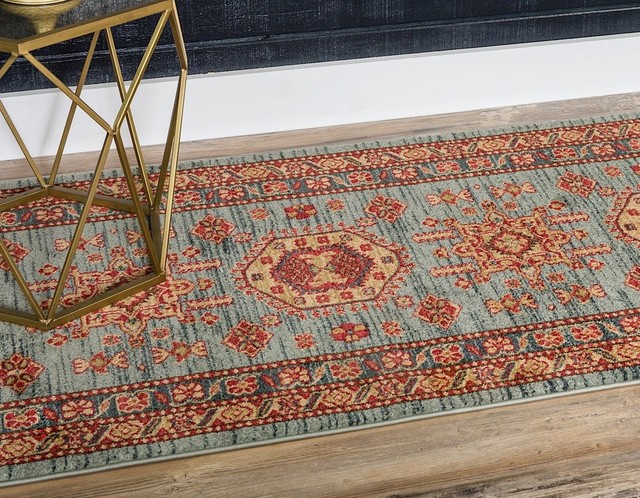Traditional Azar Area Rug, 8' Round - Southwestern - Area Rugs - by ...