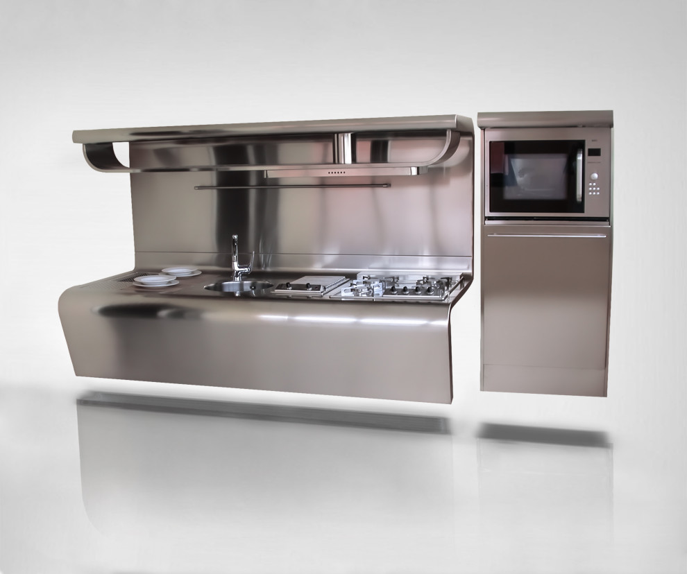Cucine Inox - Modern - Kitchen - Venice - by TEAM INTERIOR Verona | Houzz