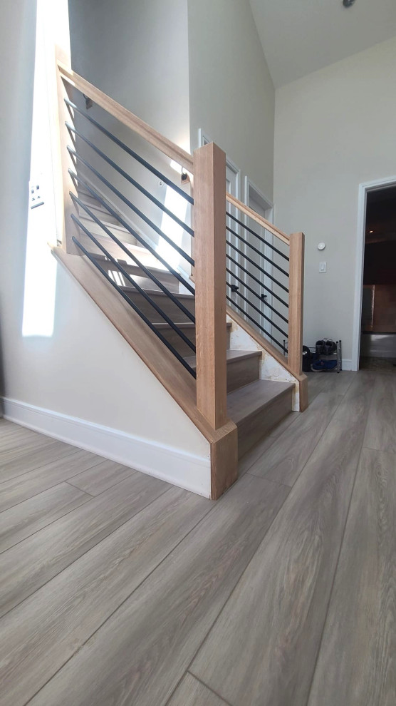 Horizontal Modern Railings - Contemporary - Staircase - New York - by ...