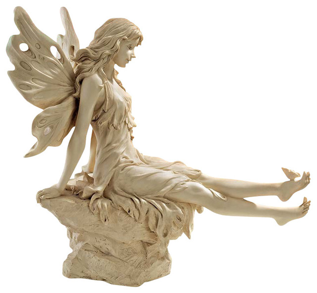 Twinkle Toes Fairy Statue - Traditional - Decorative Objects And ...