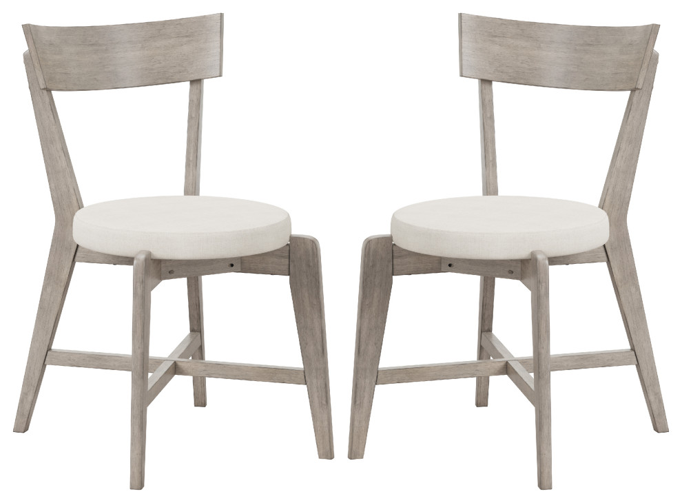 Hillsdale Mayson Wood Dining Chair, Set of 2 - Midcentury - Dining ...