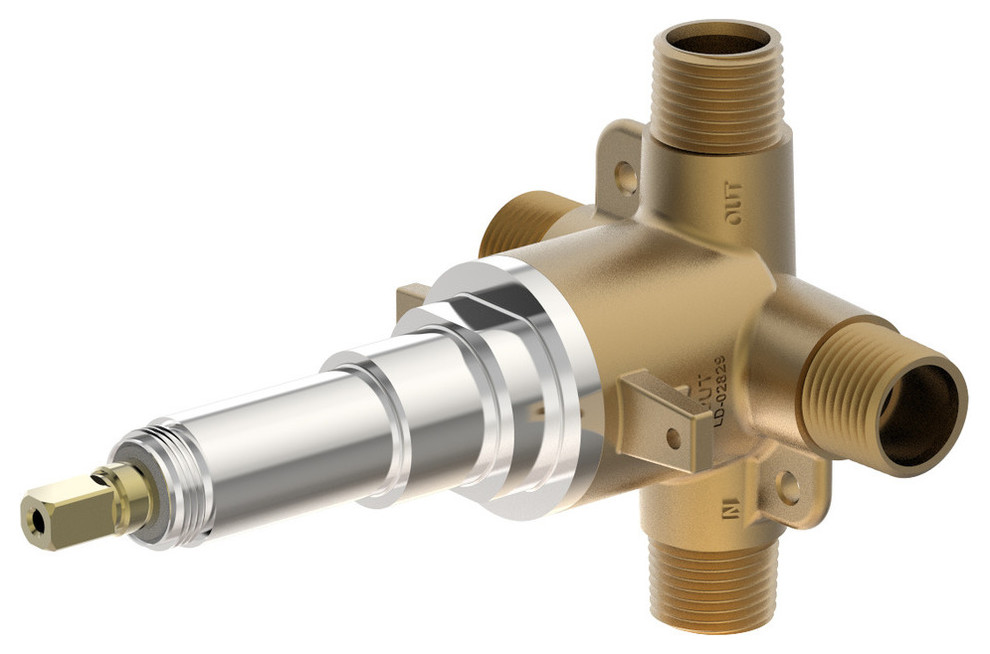 Symmons Triple Outlet Diverter Valve - Showerheads And Body Sprays - by ...