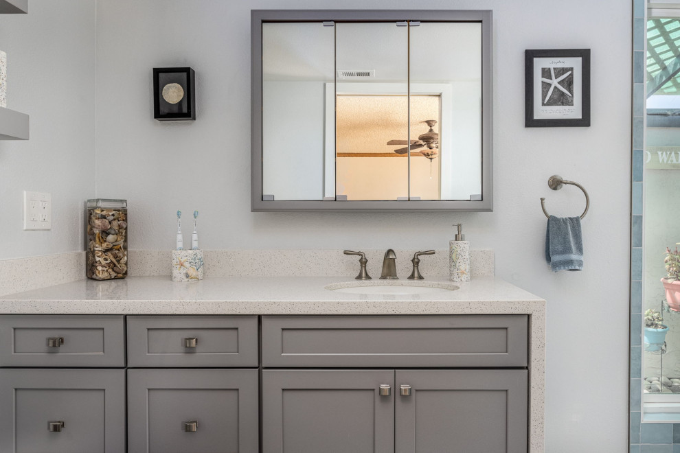 Valley Center Bathroom Vanity with Waypoint Living Spaces Cabinets ...