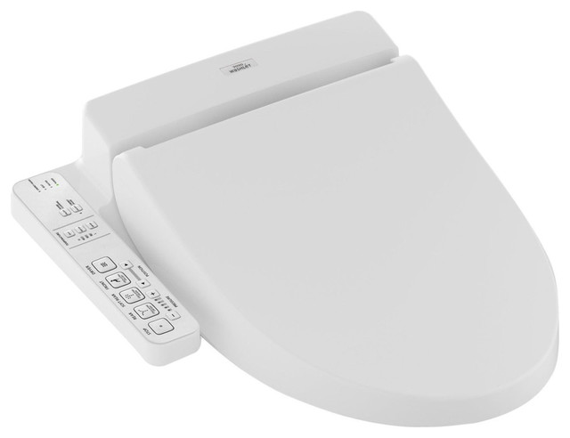 Toto C100 Round Seat Washlet with Warm Air Dryer, and Heated Seat ...