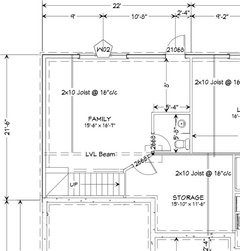 Basement layout