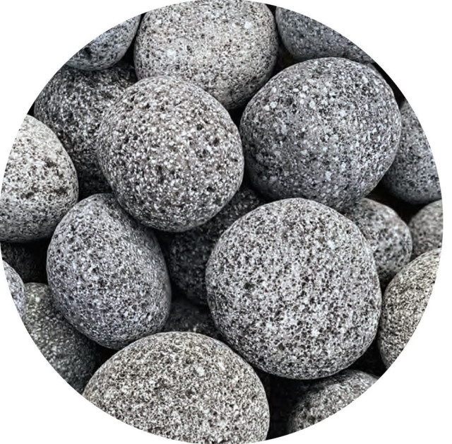 Prism Hardscapes Tumbled Lava Rocks in Grey - 40 lbs - Modern - Fire ...