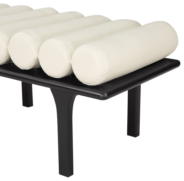 Landon Faux Leather Bench - Transitional - Upholstered Benches - by ...
