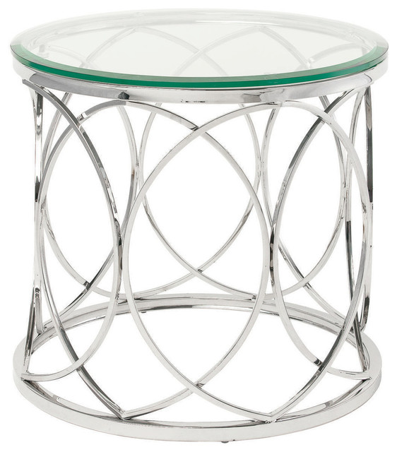 Juliette Side Table, High Polish - Contemporary - Side Tables And End ...