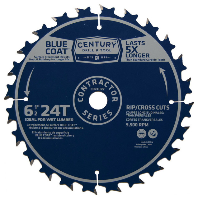 Contractor Series Kerf-Combination Circular Saw Blade 6.5"x24T ...