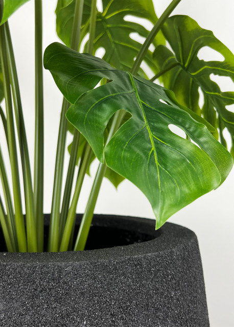 Artificial Botanical Split Philo, Green 47''H - Modern - Artificial Plants And Trees - by Le ...