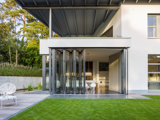 Solarlux Glas-Faltwand - Contemporain - Salle à Manger - Autres ...