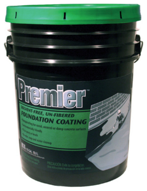 Premier™ PR176074 Solvent Free Un-Fibered Foundation Coating, 5-Gallon ...