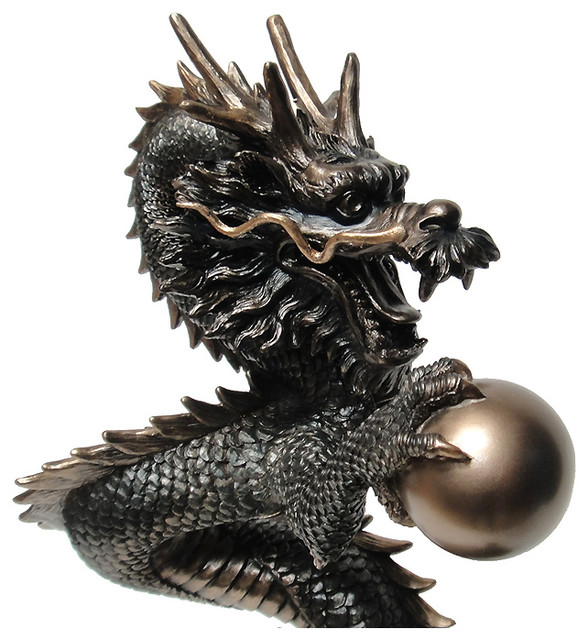 Asian Four Toe Dragon - Asian - Decorative Objects And Figurines - by T ...