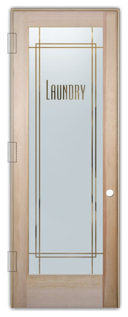 Laundry Door - Ultra Laundry - Primed - 28" x 80" - Book/Slab Door, 30 ...
