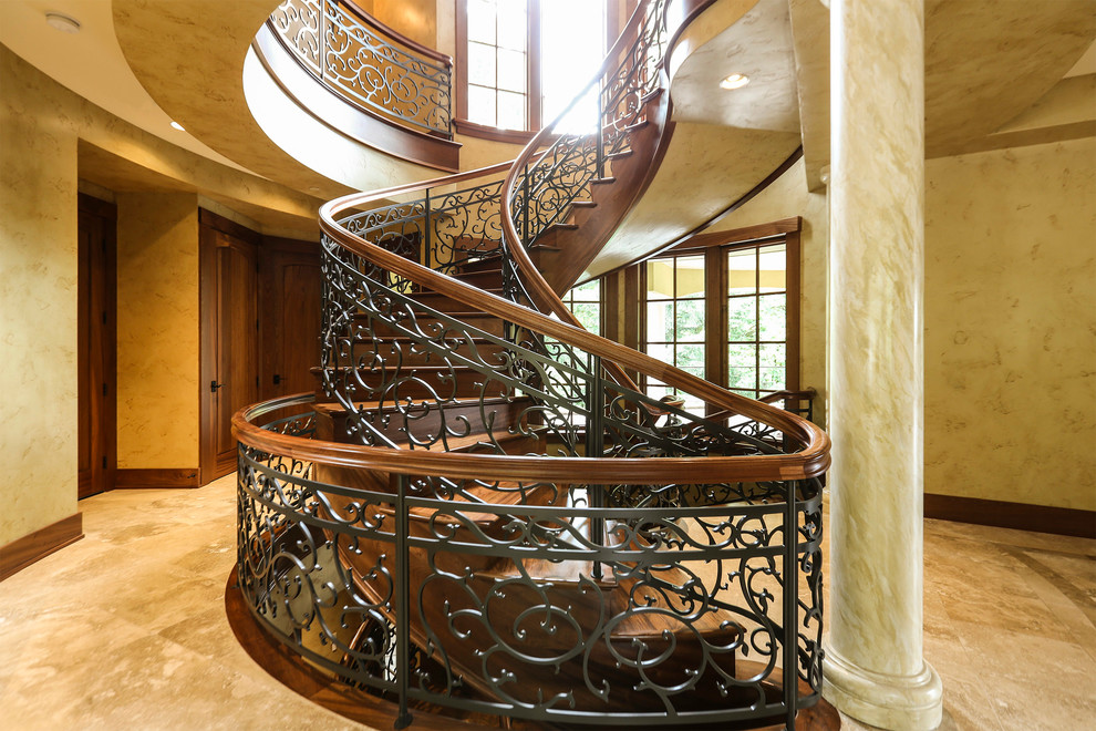 Grapevine Spiral Staircase - Mediterranean - Staircase - Portland - by ...