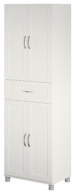 Systembuild Evolution Lory Framed Storage Cabinet with Drawer in ...