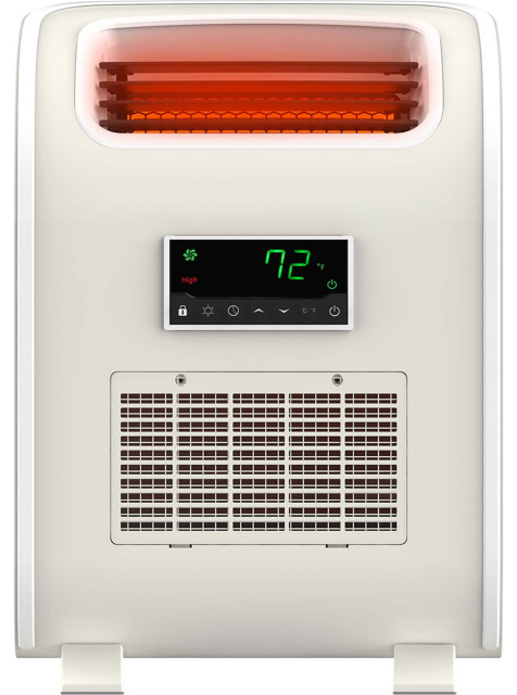 3-Element Slim Line Heater Unit, White - Contemporary - Space Heaters ...