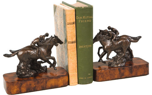 Photo Finish Bookends - Traditional - Bookends - by Lodgeandcabins | Houzz