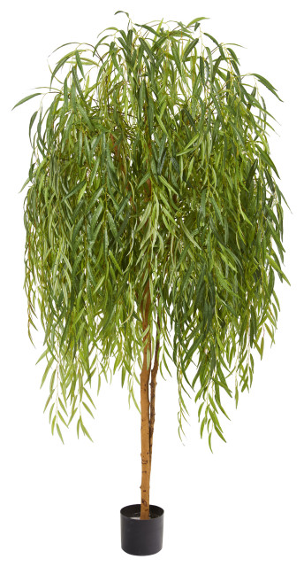 7' Willow Artificial Tree - Modern - Artificial Plants And Trees - by ...