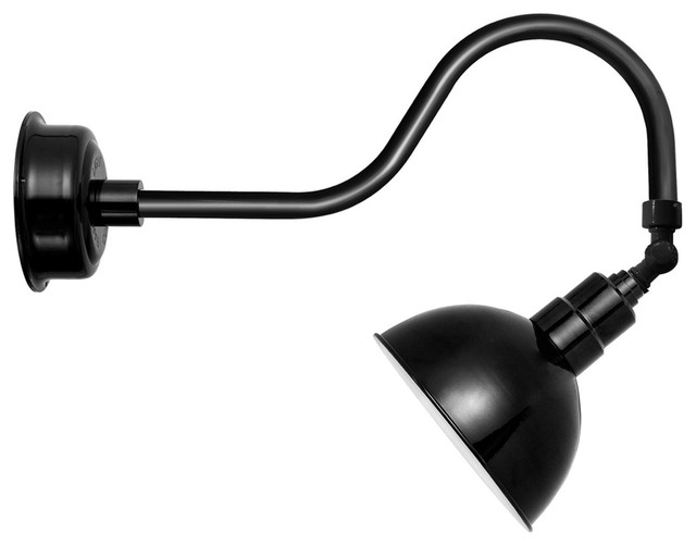 14" Blackspot LED Sign Light With Contemporary Arm - Farmhouse ...