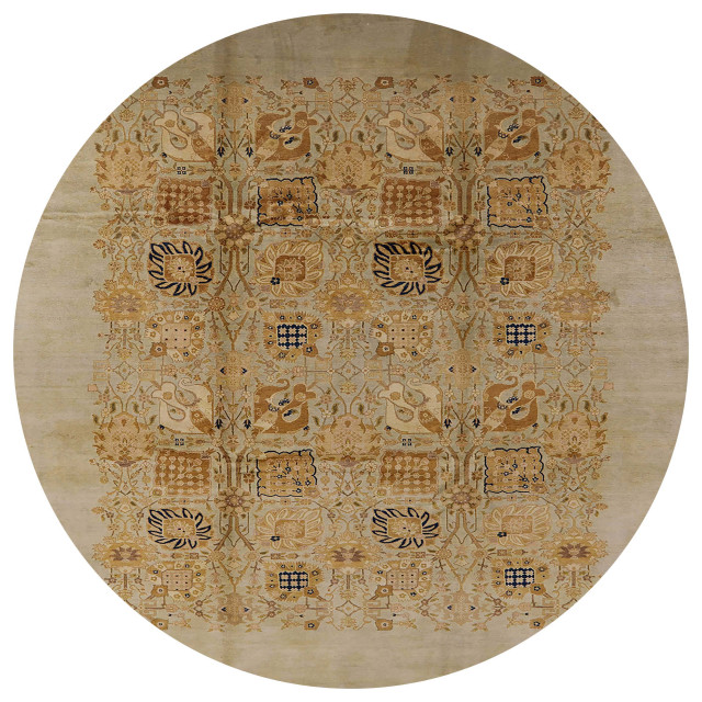 Ahgly Company Indoor Rectangle Mid-Century Modern Area Rugs, 5' x 7', 5 ...