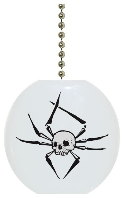 Spider Skull Ceiling Fan Pull - Contemporary - Ceiling Fan Accessories ...