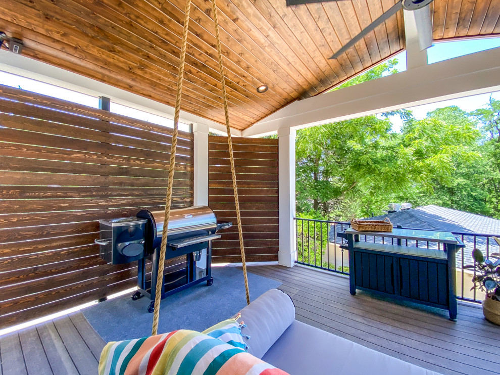 Custom Three Seasons Room and Deck Area - Deck - St Louis - by ...