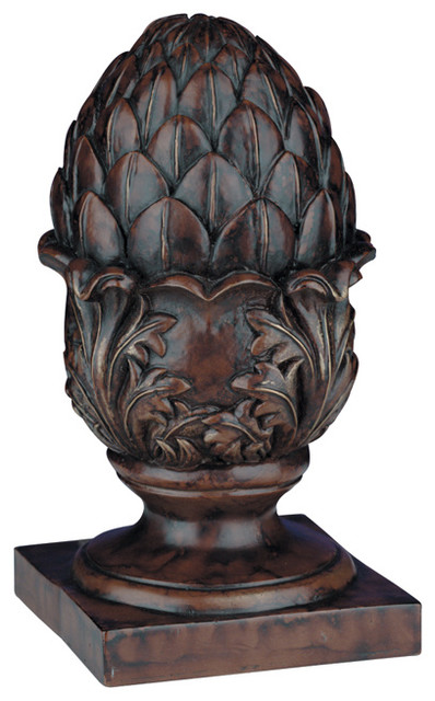 Pineapple Sculpture - Traditional - Decorative Objects And Figurines ...