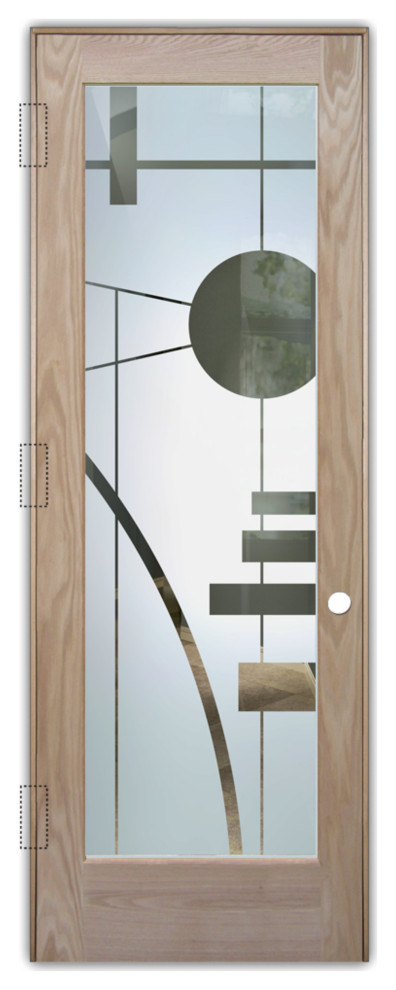 Interior Prehung Door or Interior Slab Door - Interval - Primed - 28" x ...