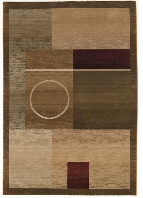 Oriental Weavers Generations 1987G Green Rug, 2'3" X 4'5 ...