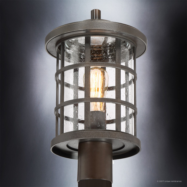 Luxury Craftsman Bronze Outdoor Post Light, Medium, UQL1047, Vienna ...