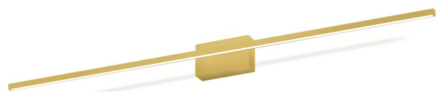 Kuzco - VL18248-BG - Vega Minor 48-in Brushed Gold LED Vanity - Contemporary - Bathroom Vanity ...