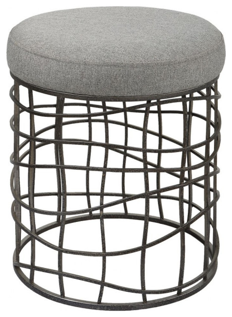 Accent Stool-19.75 Inches Tall and 16.25 Inches Wide - Furniture ...