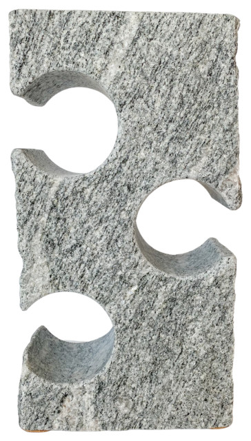 3 Bottle Granite Wine Rack - Transitional - Wine Racks - by Funky Rock ...