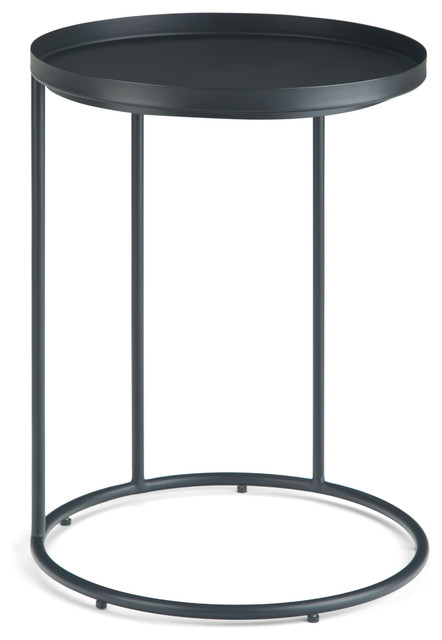 Monet Metal Side Table - Industrial - Side Tables And End Tables - by ...