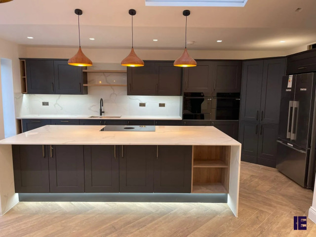 L-shaped Shaker Kitchen In Harrow Supplied by Inspired Elements ...