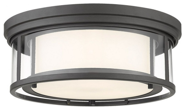 3 Light Flush Mount In Contemporary Style-6.25 Inches Tall and 16 ...