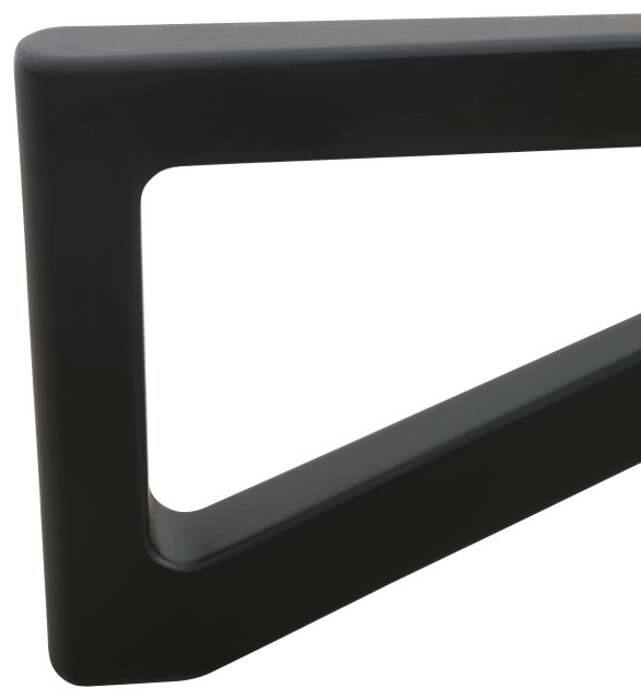 LeisureMod Imperial Interlocking Wooden Triangle Coffee Table Base ...