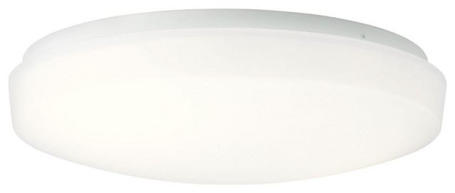 20W 1 LED Flush Mount - Utilitarian inspirations - 3.75 inches tall by ...