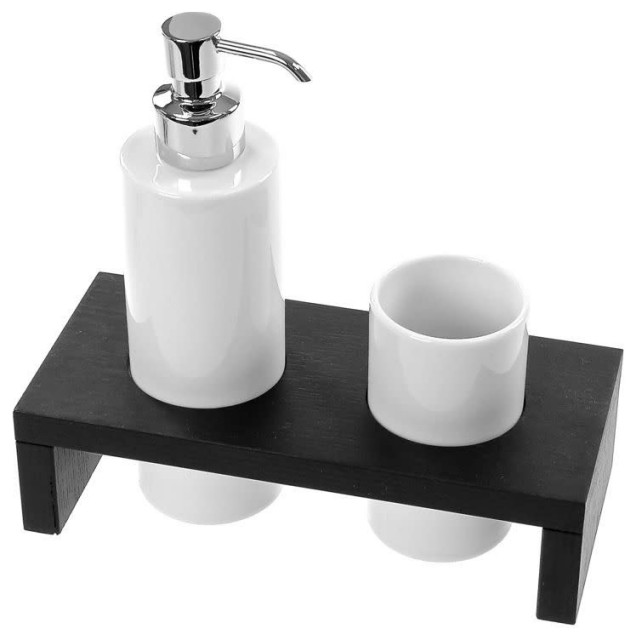 Nameeks 3399 Gedy Bathroom Accessories Set - Contemporary - Bathroom ...