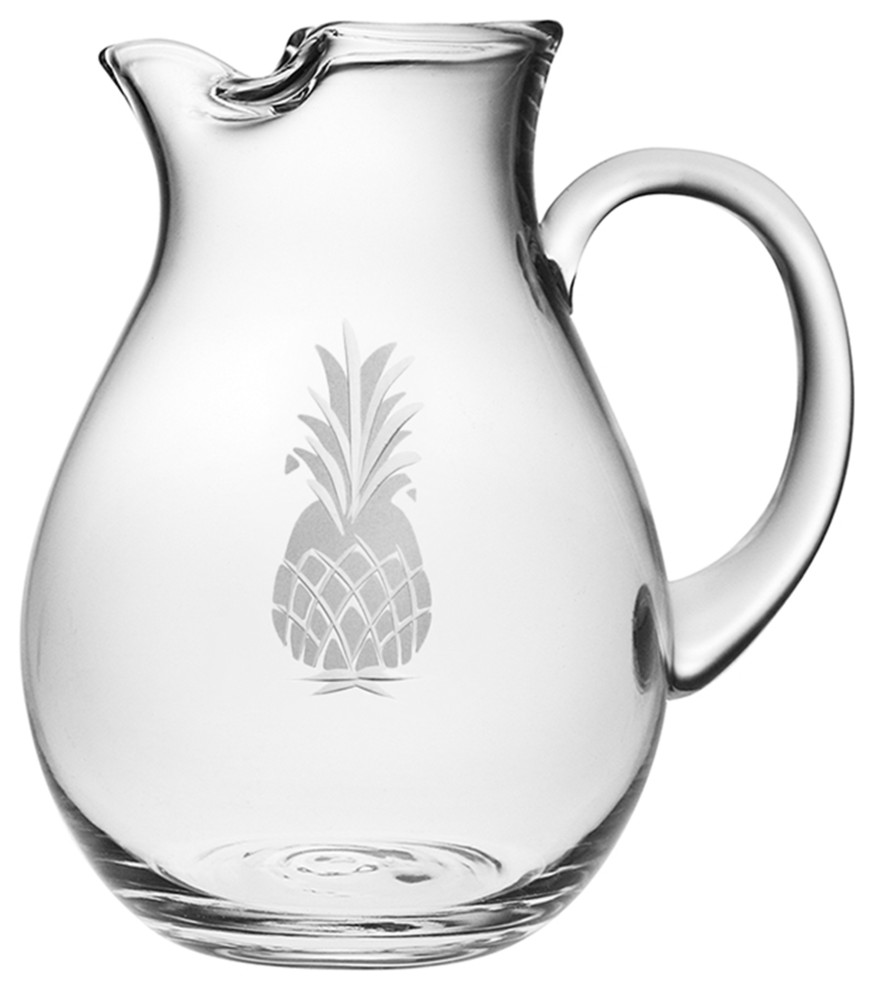 Be a Pineapple Classic Round Pitcher - Tropical - Pitchers - by ...