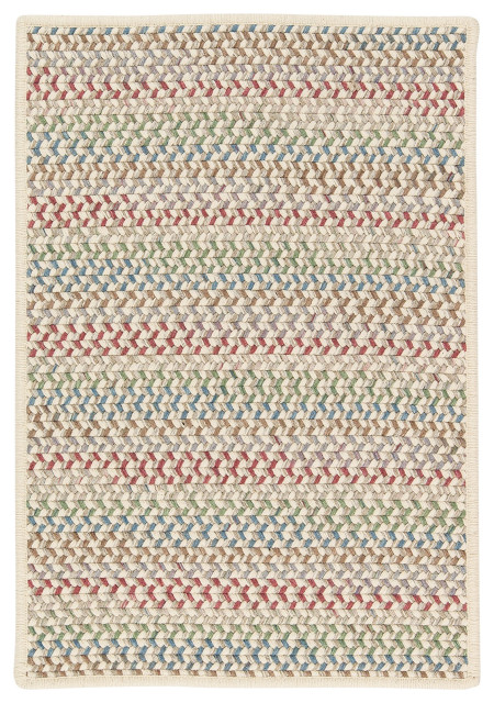 Chapman Variegated/Multi Indoor Rug Rustic Farmhouse PN01, 7'x9 ...
