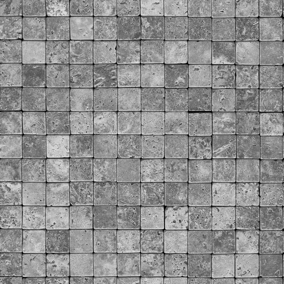 Square Cobblestone 32'x20.8" Wallpaper - Contemporary - Wallpaper - by ...